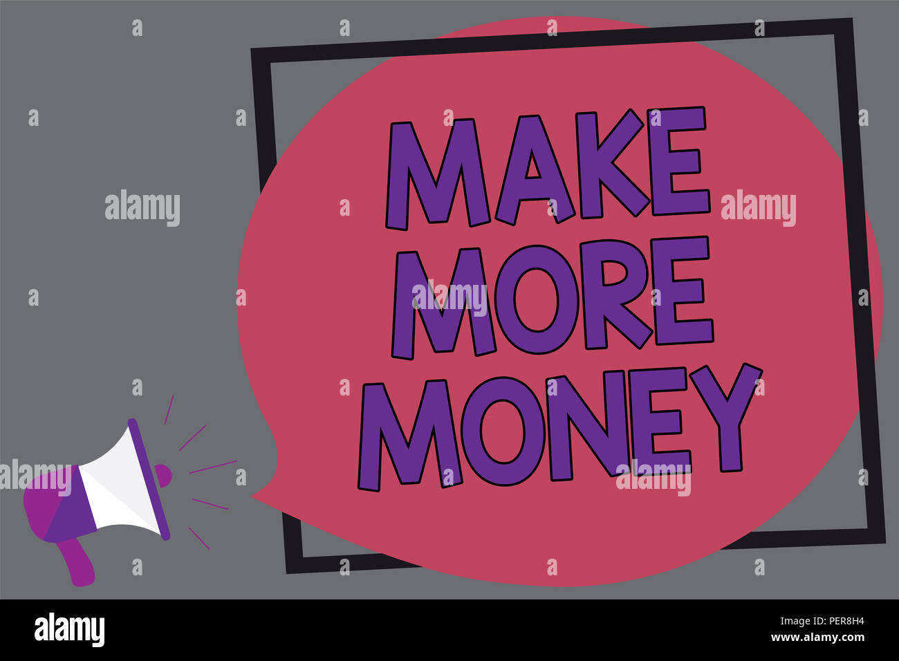 Word writing text Make More Money. Business concept for Increase your ...