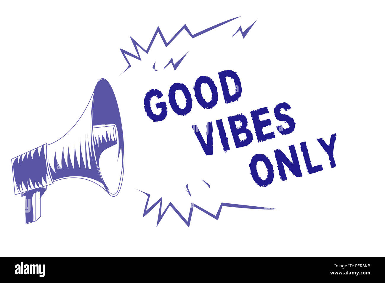 Word writing text Good Vibes Only. Business concept for Just positive ...