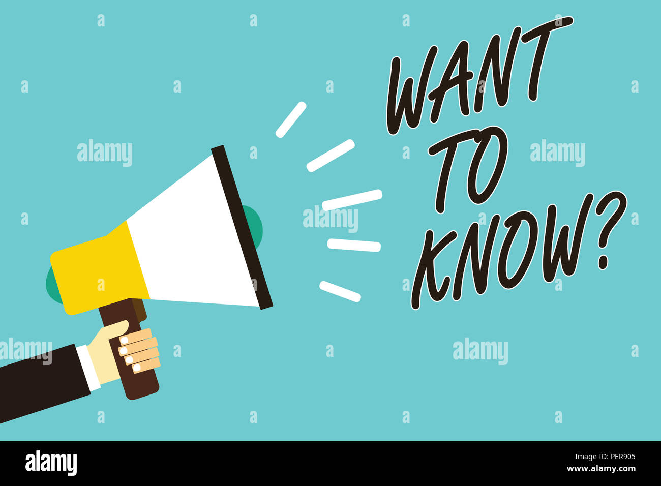 Text sign showing Want To Know question. Conceptual photo Request for ...