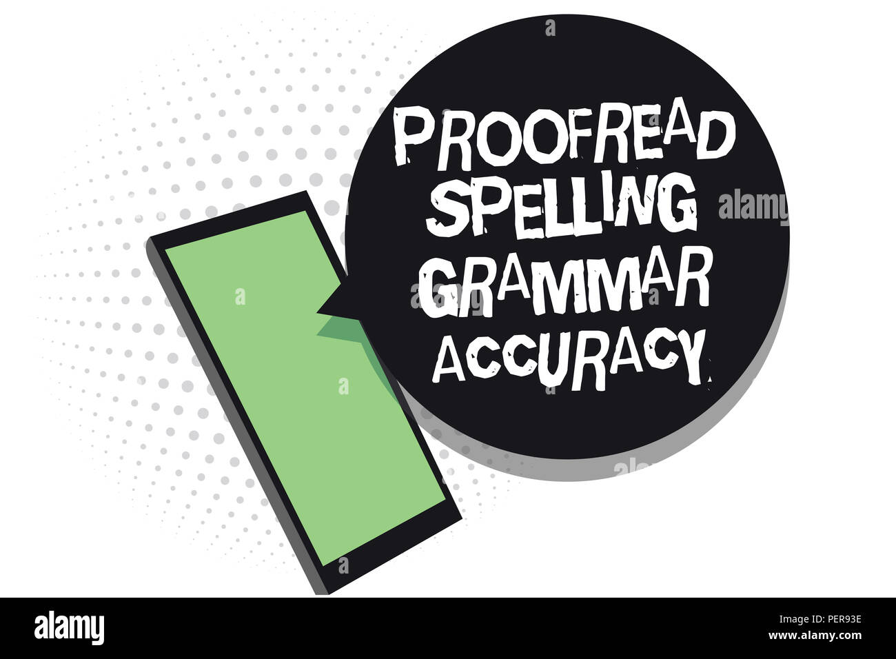 Grammar mistake sign Cut Out Stock Images & Pictures - Alamy