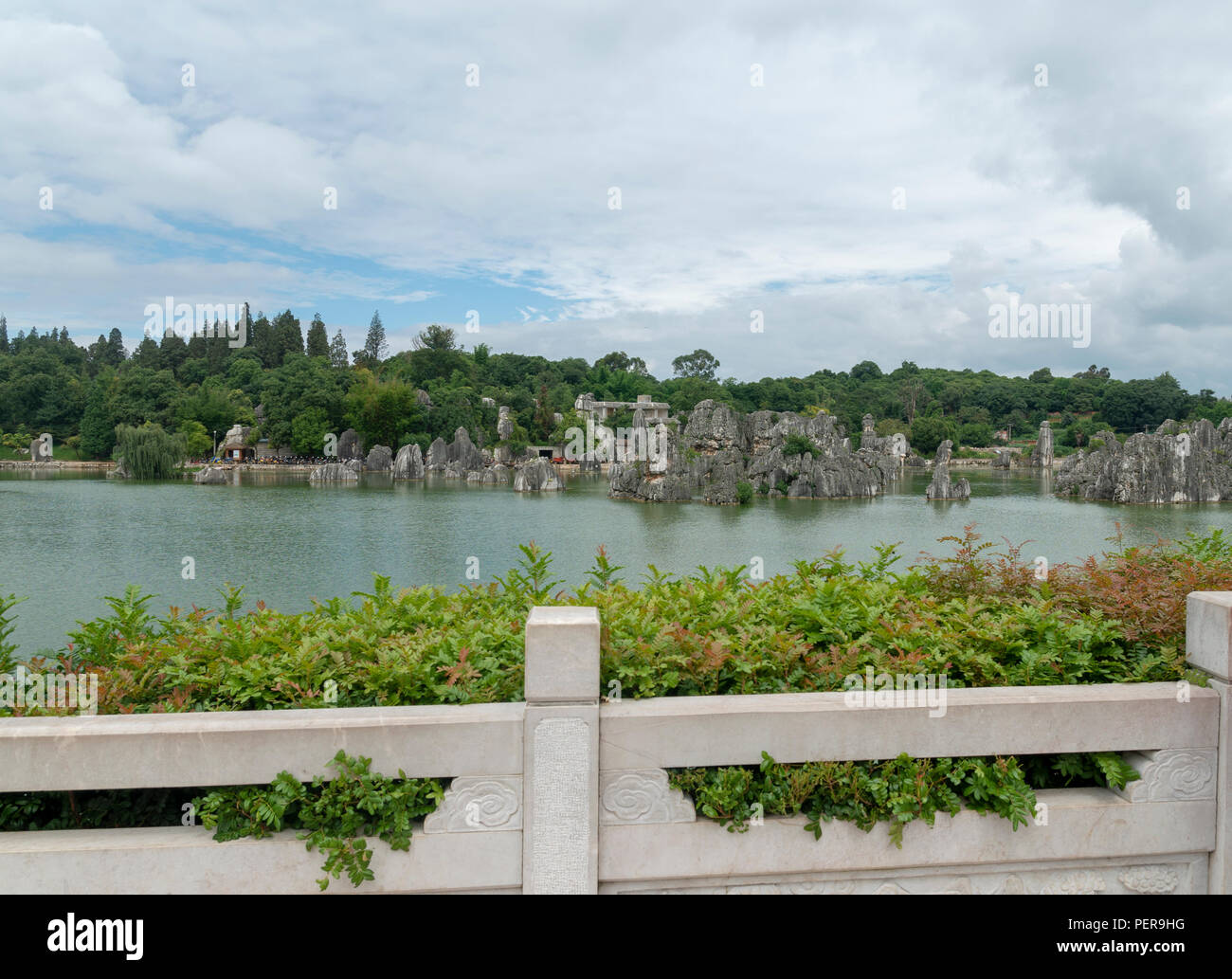 stone forest in Shilin Yi china just out of Kunming China Stock Photo ...