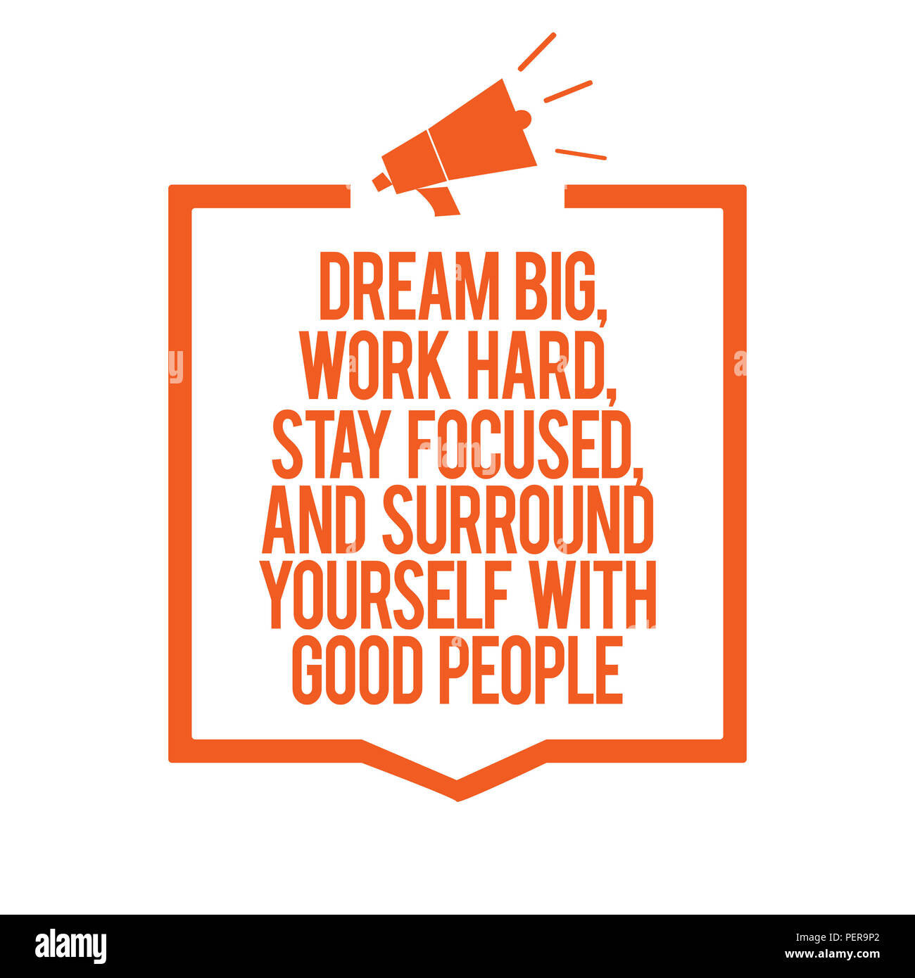 Dream big work hard business Cut Out Stock Images & Pictures - Alamy
