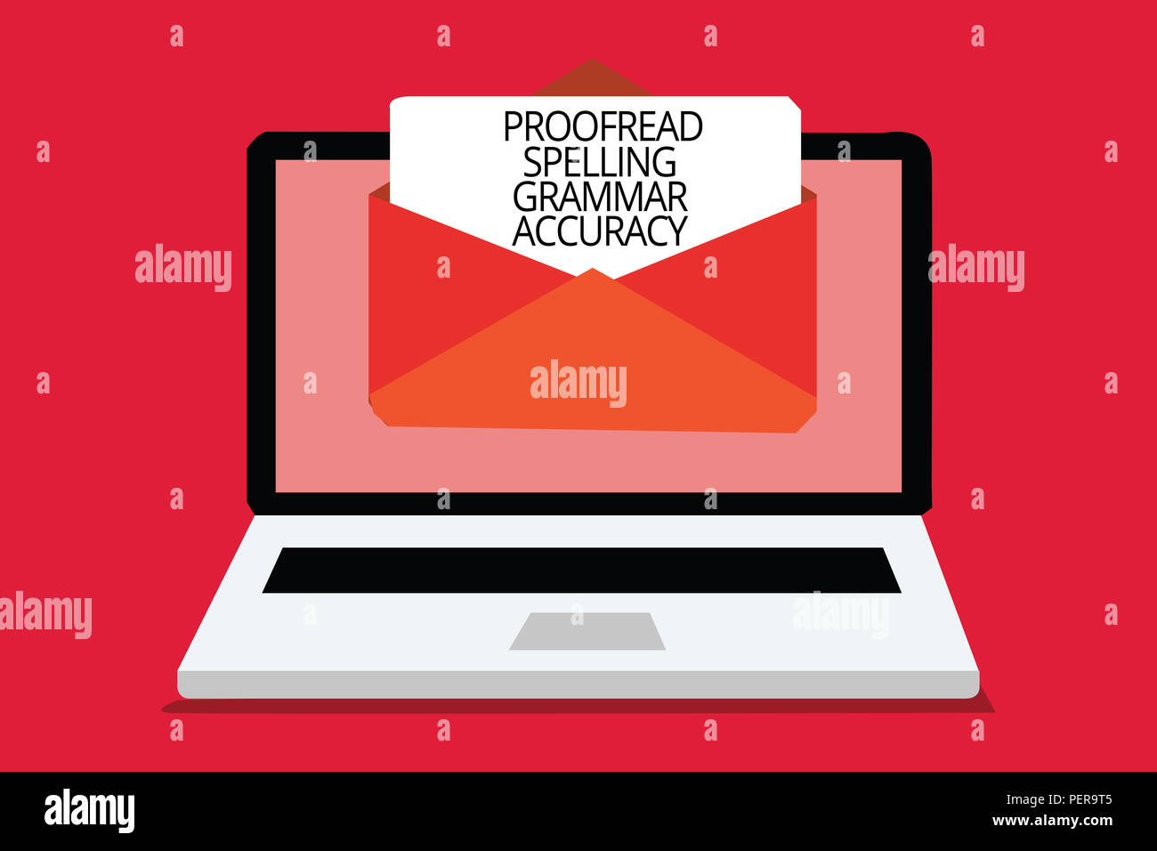 Writing note showing Proofread Spelling Grammar Accuracy. Business ...