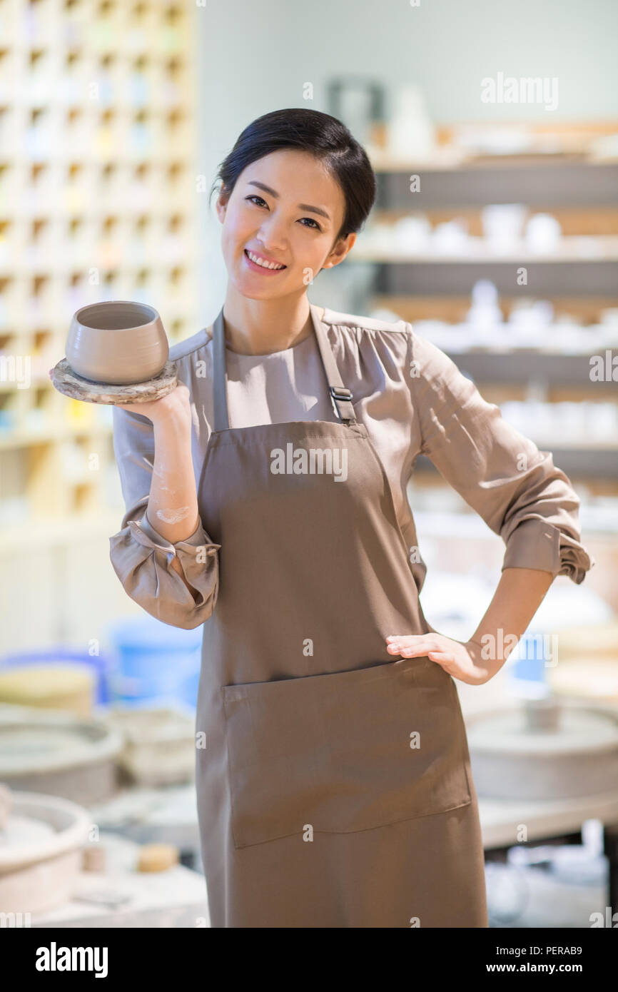 Selective focus professional potter hi-res stock photography and images ...