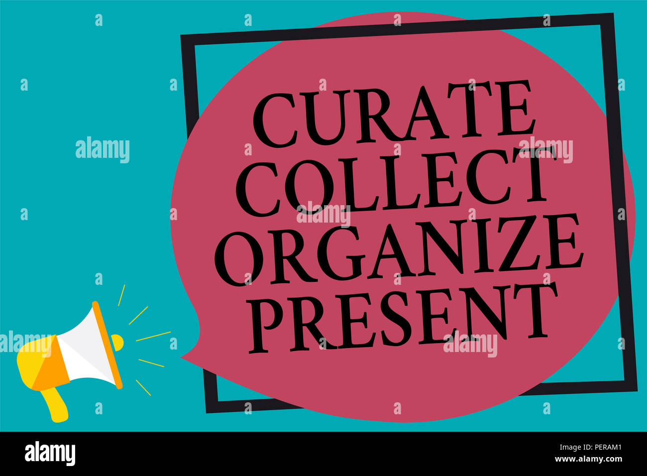 Curate collect organize present hi-res stock photography and images - Alamy