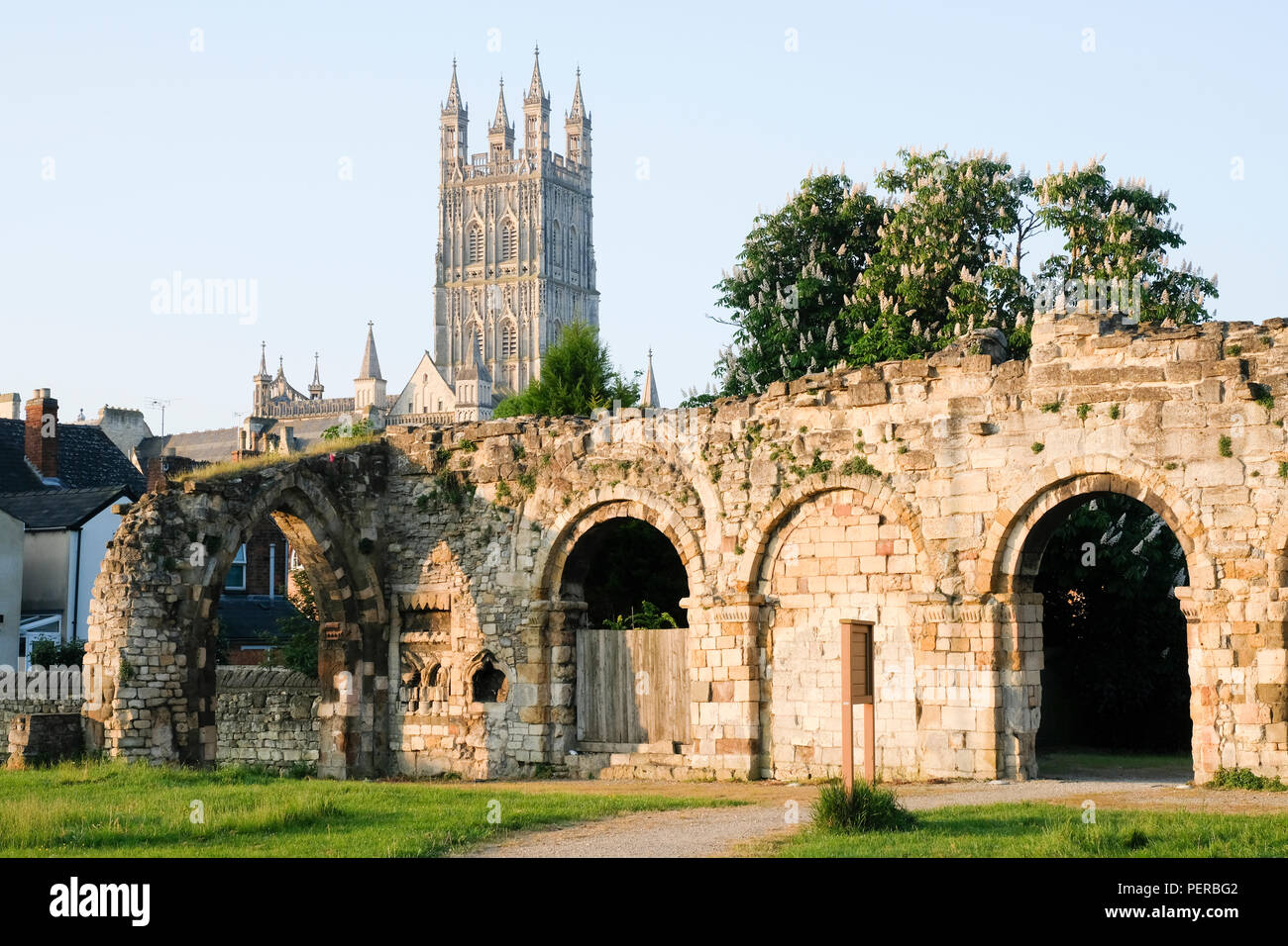 Anglo-Saxon Minster and medieval priory at St Oswalds in Gloucester ...