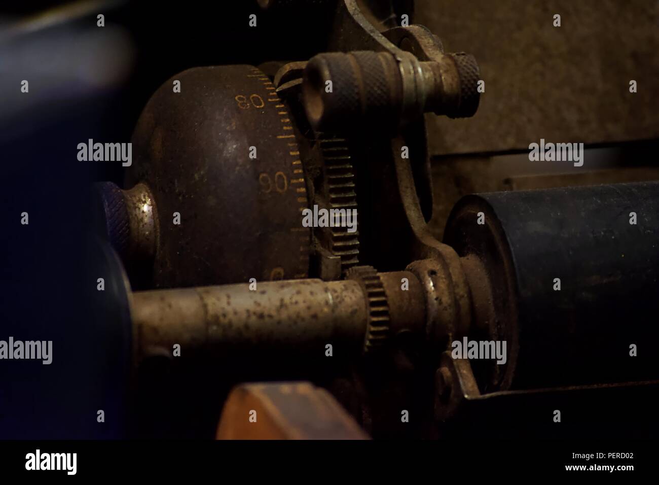 Vintage gears hi-res stock photography and images - Alamy