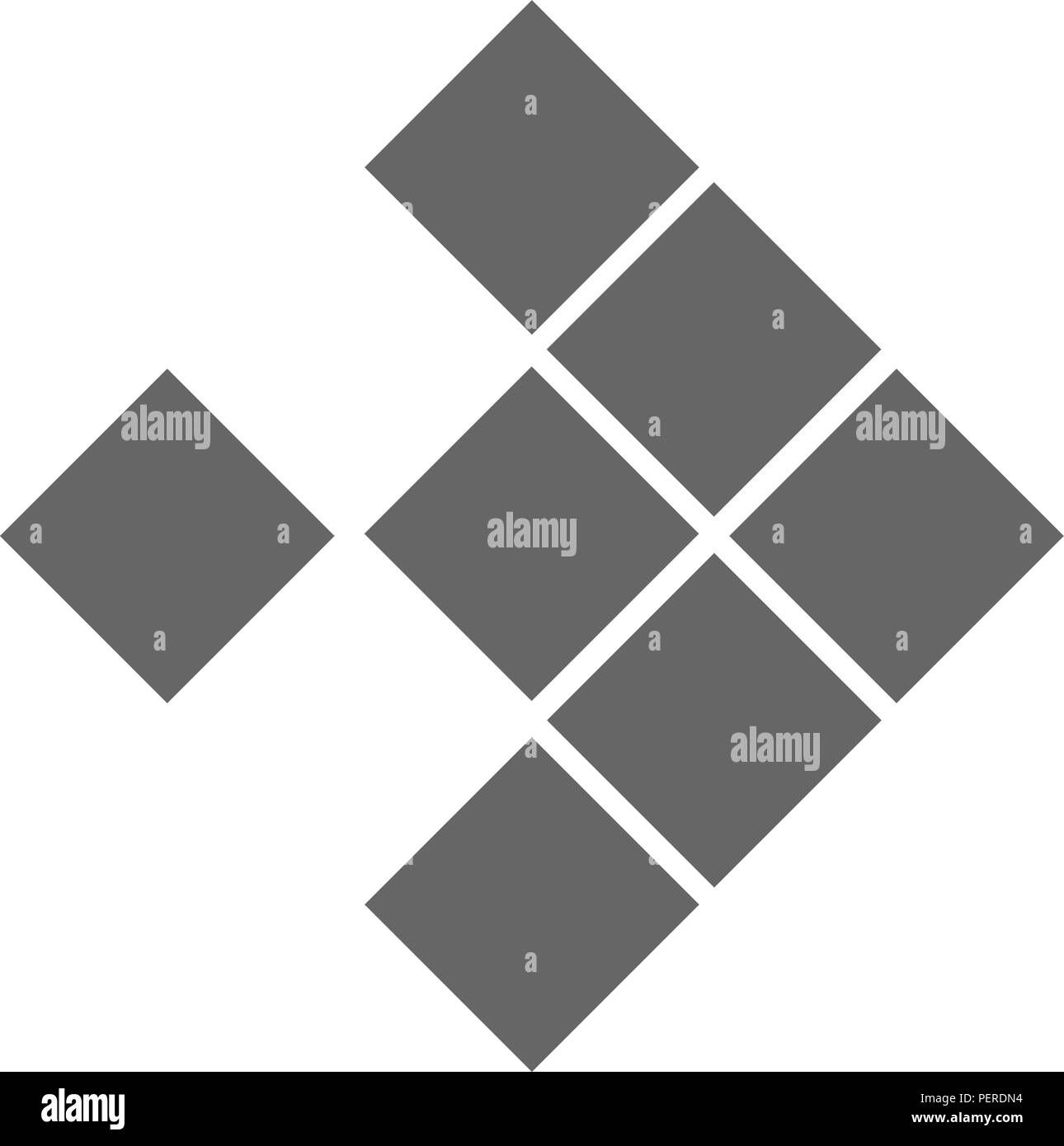 Pointer, arrow in modern flat style. Arrow vector button isolated on ...