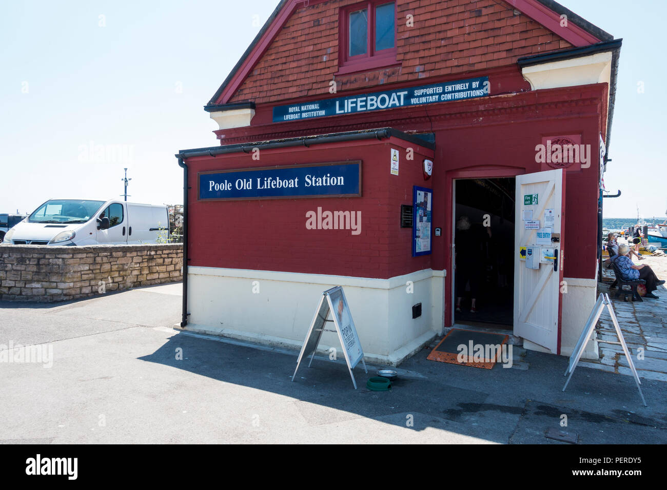 Poole Old Lifeboat Station, museum and shop, Poole Quay, Dorset, UK ...