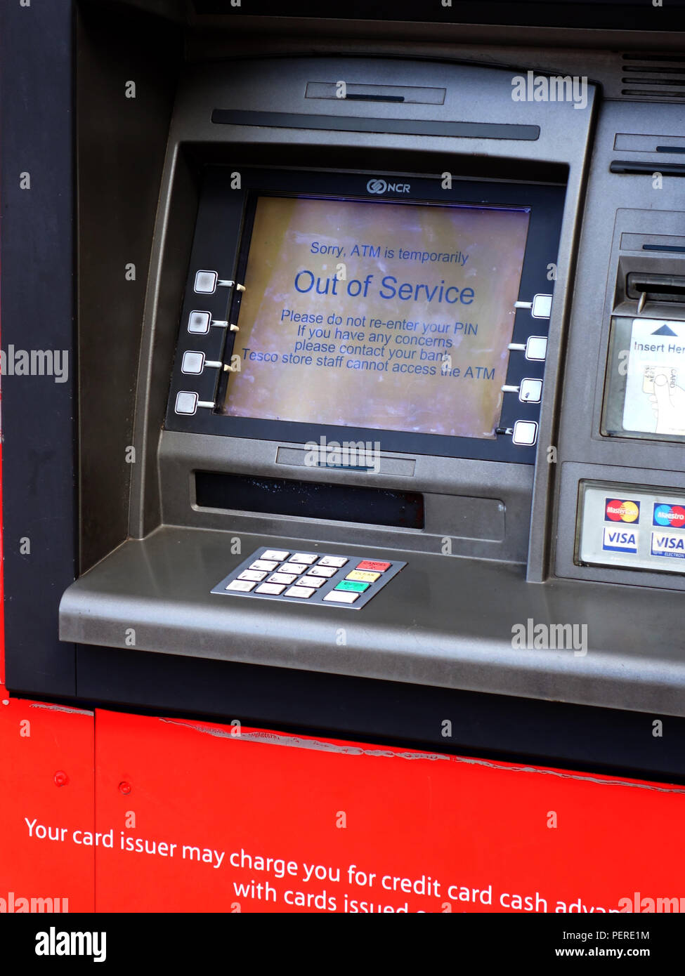 Out Of Order Atm Stock Photos & Out Of Order Atm Stock Images - Alamy