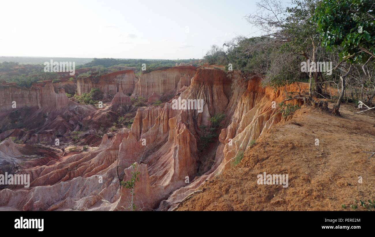 Hells Kitchen Canyon of Marafa in Keyna Stock Photo - Alamy