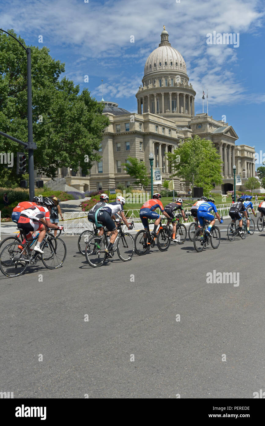 Twilight Criterium, Bicycle Race, 2018, State Capitol, Boise, Idaho ...