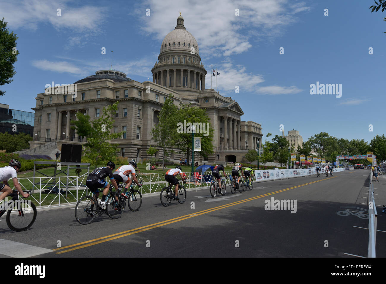 Twilight Criterium, Bicycle Race, 2018, State Capitol, Boise, Idaho ...