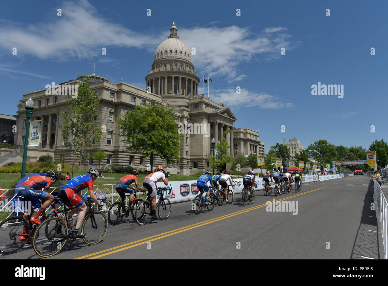 Twilight Criterium, Bicycle Race, 2018, State Capitol, Boise, Idaho ...