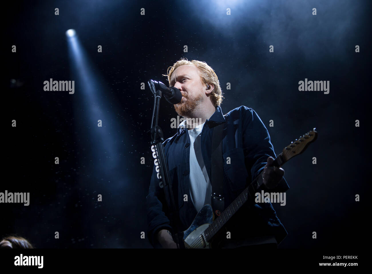 Norway, Bergen - August 15, 2018. The Grammy-winning Swedish musician ...
