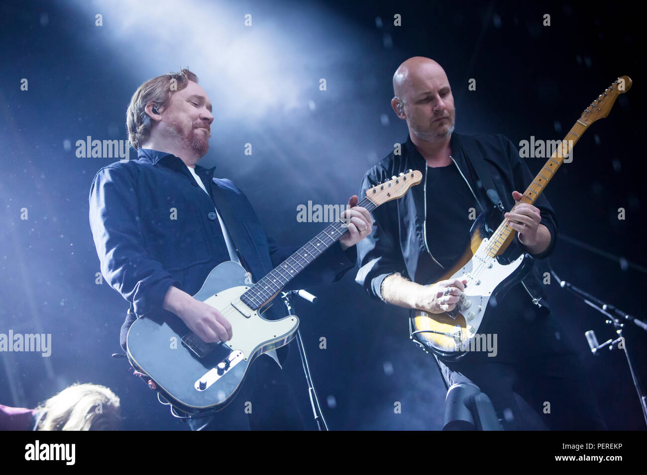 Norway, Bergen - August 15, 2018. The Grammy-winning Swedish musician ...