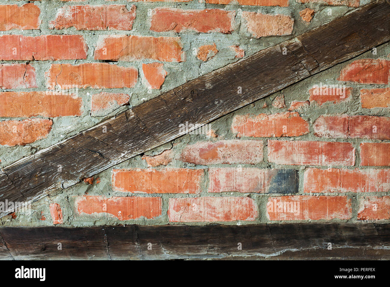 Brick Wall And Pillars High Resolution Stock Photography and Images - Alamy