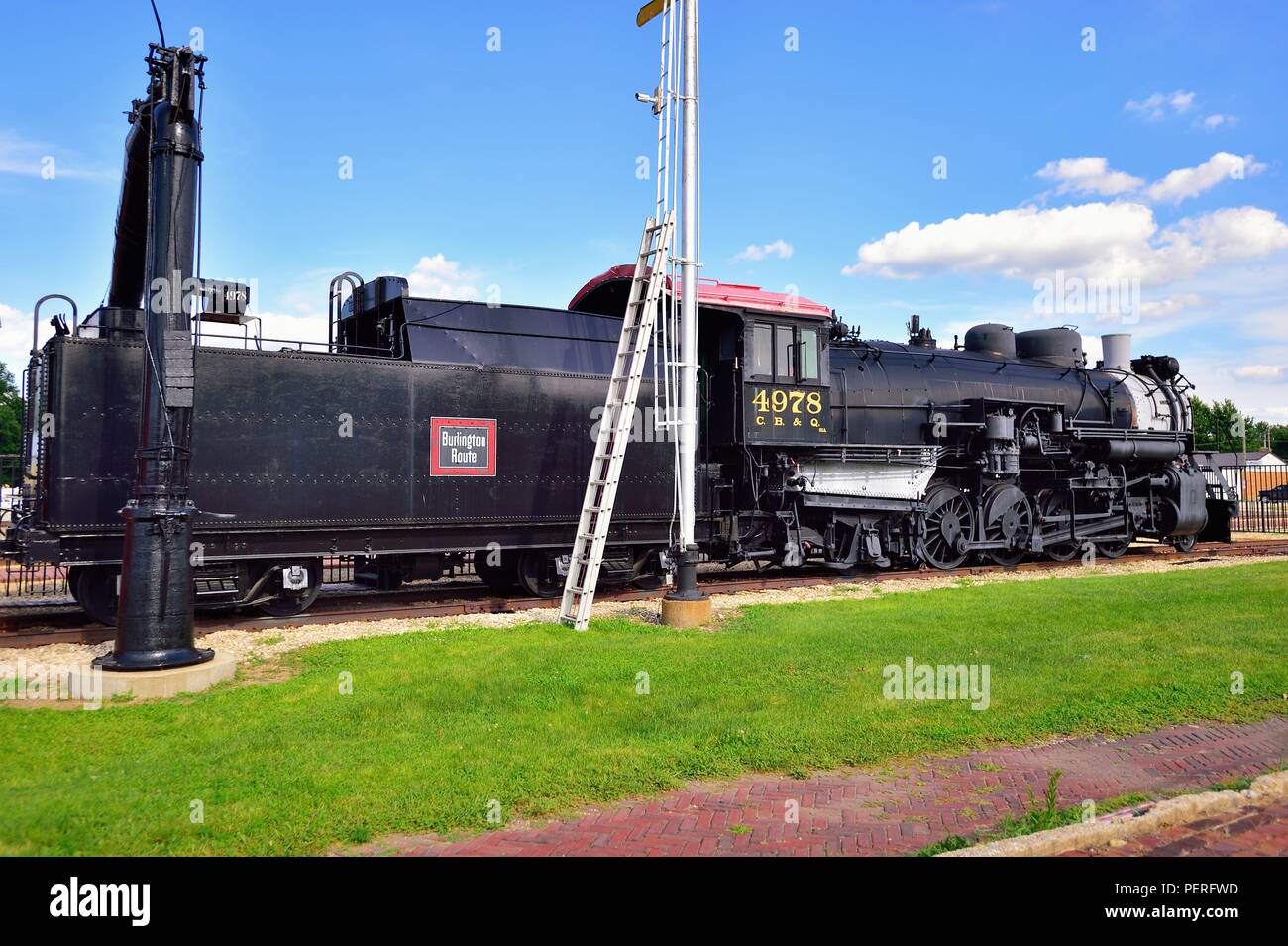 Railroad steam locomotive hi-res stock photography and images - Alamy