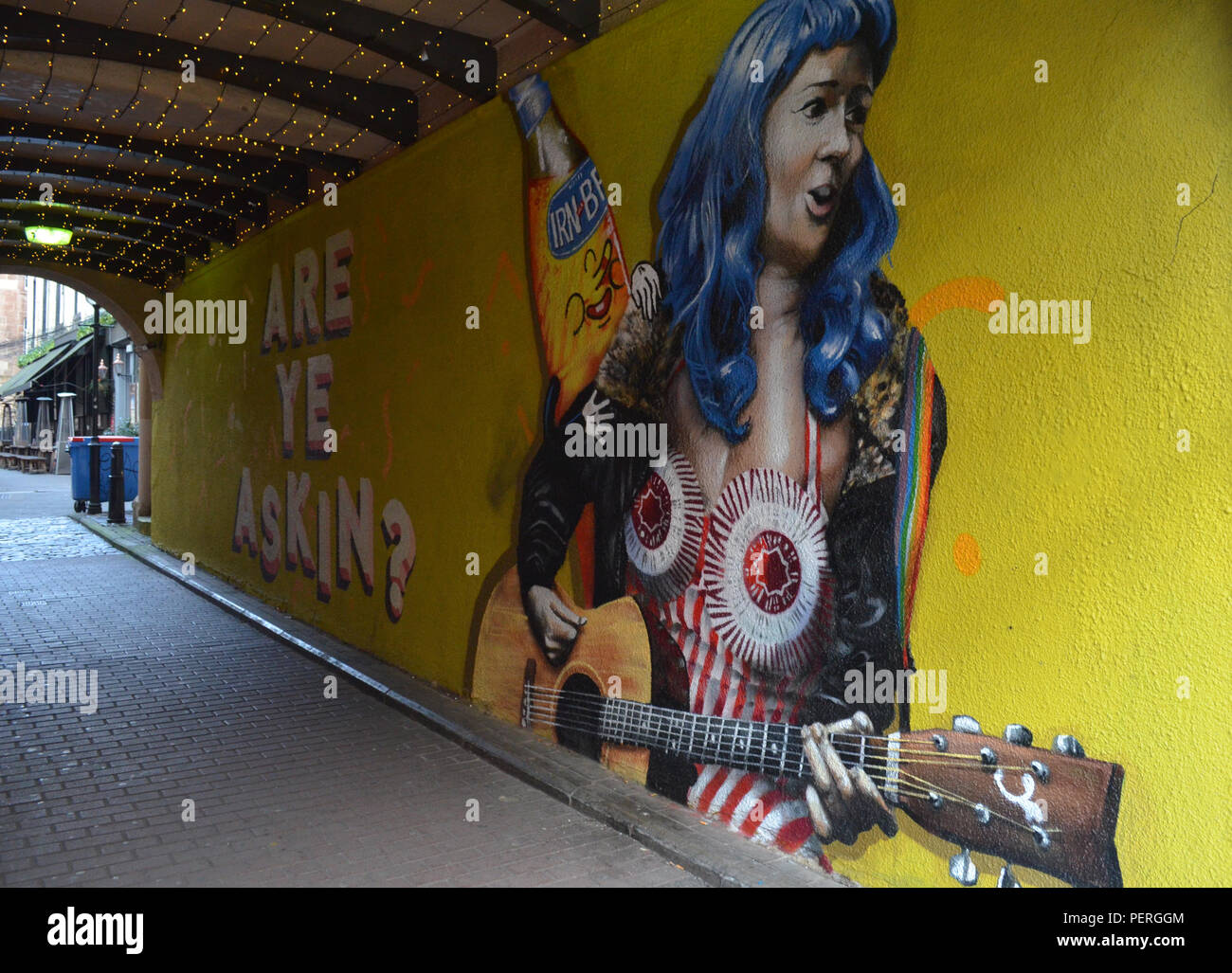Scottish graffiti hi-res stock photography and images - Alamy