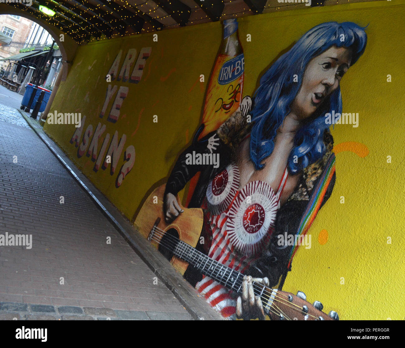 Scottish graffiti hi-res stock photography and images - Alamy