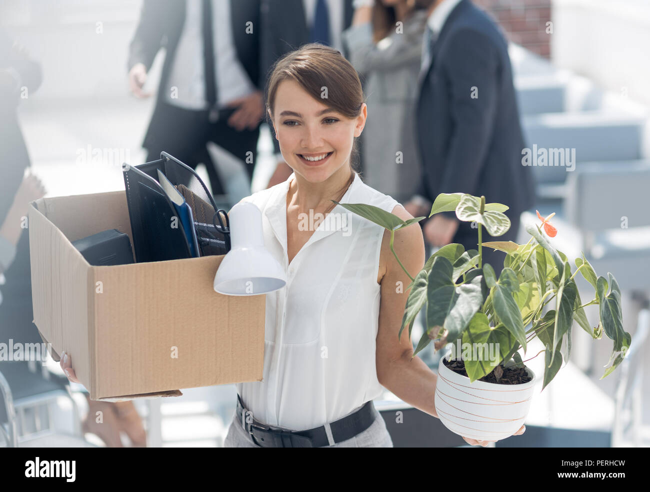 new employee coming to office first time Stock Photo - Alamy