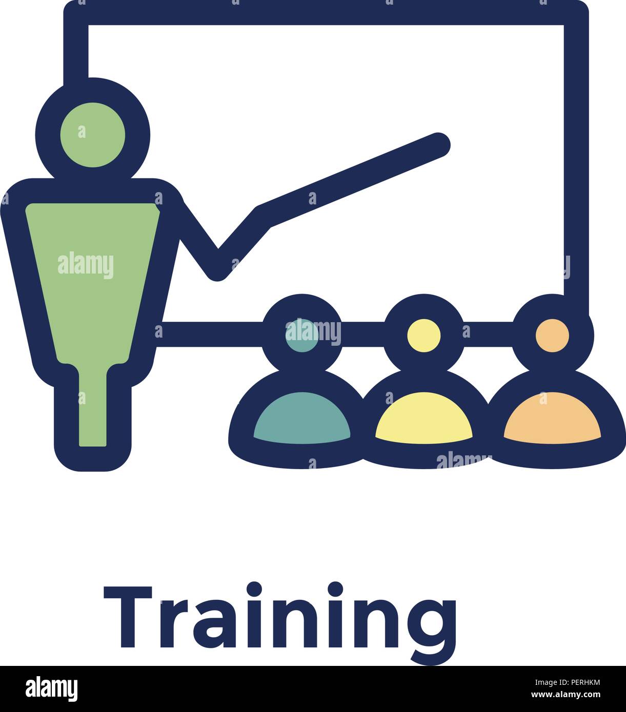 Employee training Stock Vector Images - Alamy