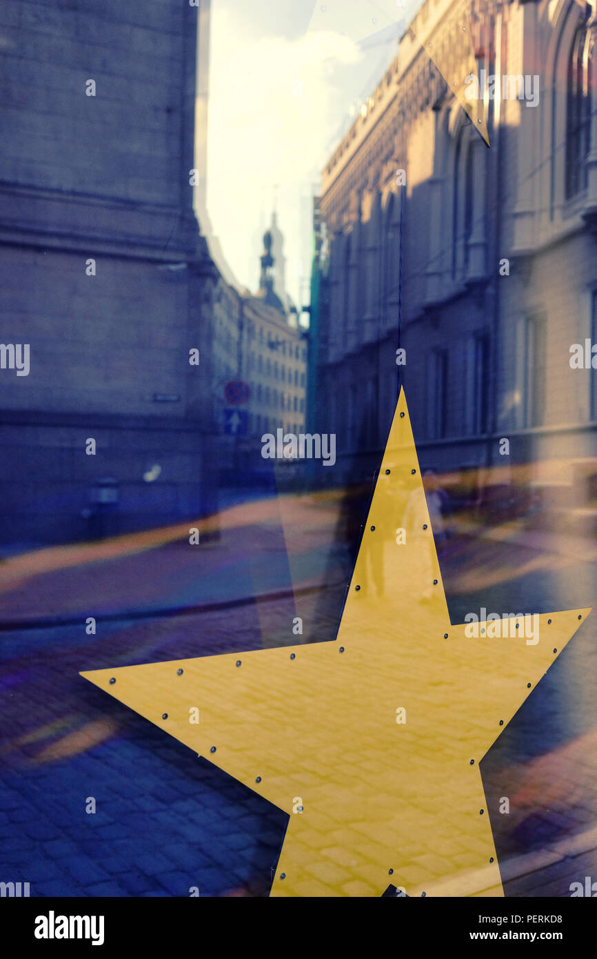 Reflection building in windshield hi-res stock photography and images ...