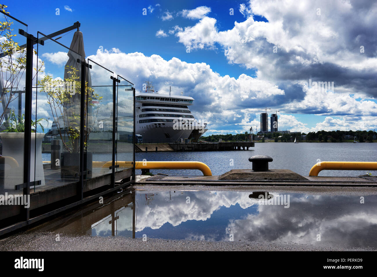 Riga passenger port hi-res stock photography and images - Alamy