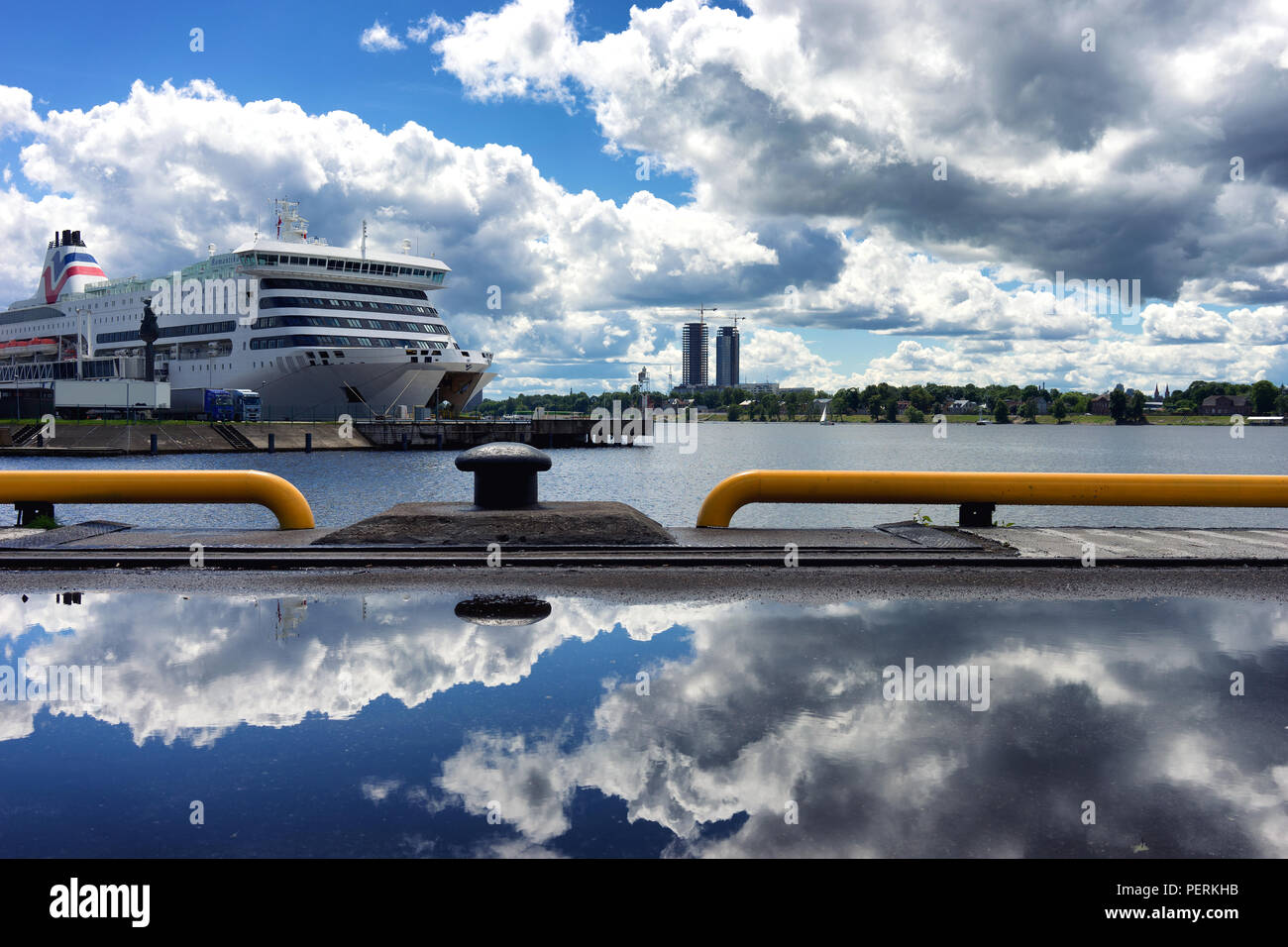 Riga passenger port hi-res stock photography and images - Alamy