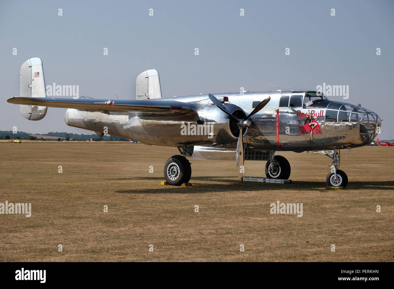 The North American B-25 Mitchell is an American twin-engine, medium ...