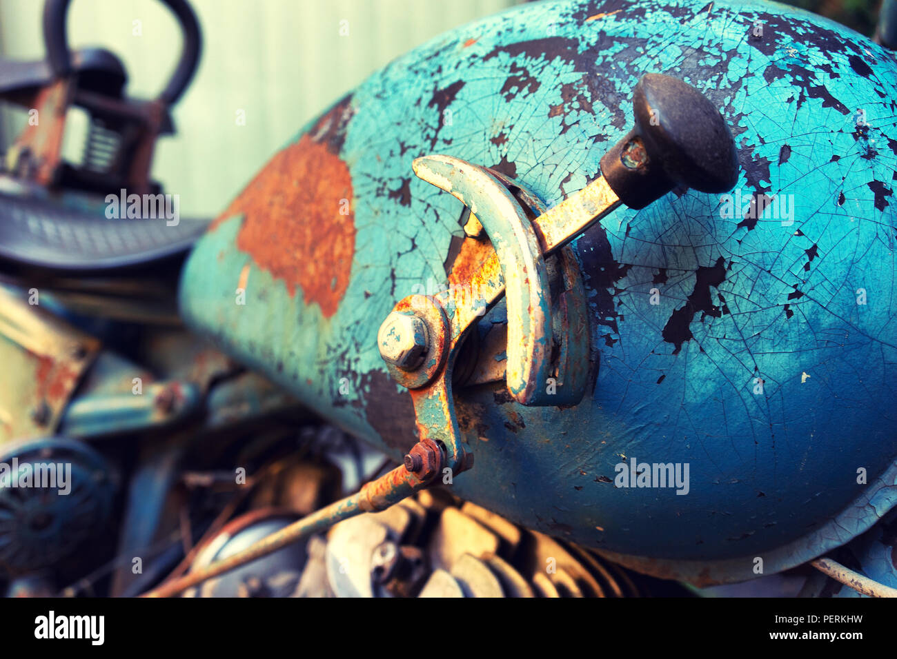 Motorcycle gas tank hi-res stock photography and images - Alamy