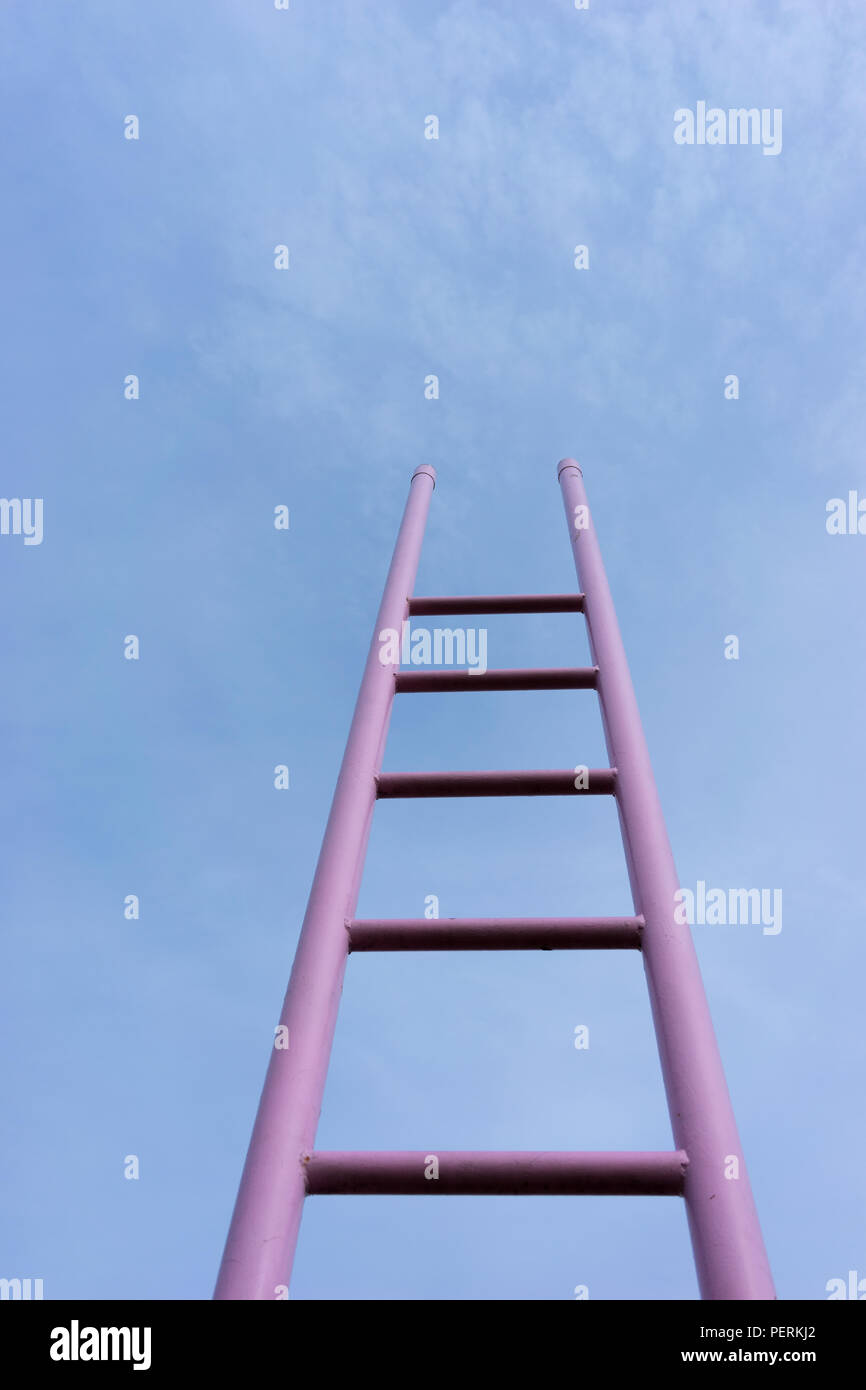 Pink ladder hi-res stock photography and images - Alamy