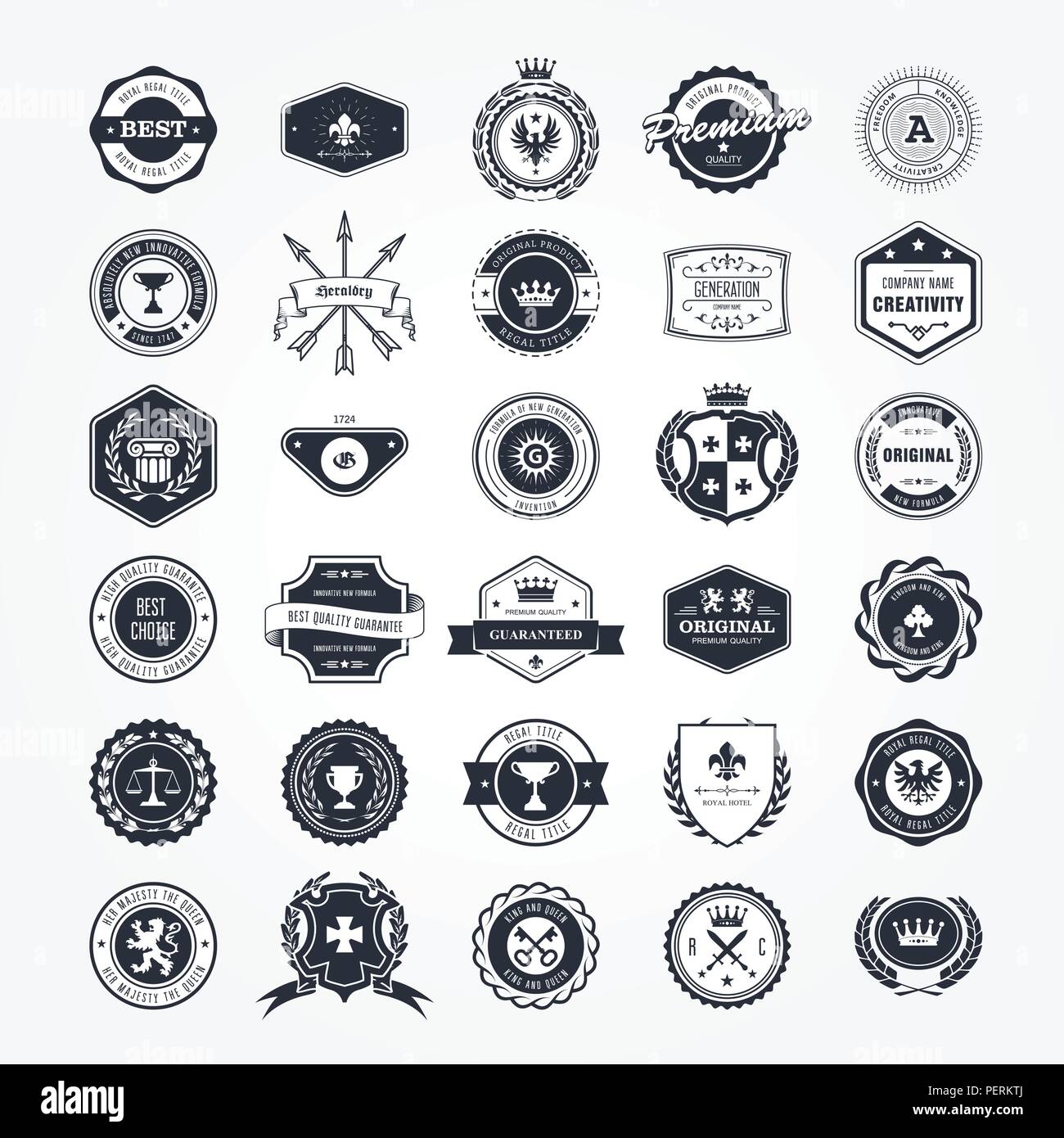 Coat of arms seals Cut Out Stock Images & Pictures - Alamy