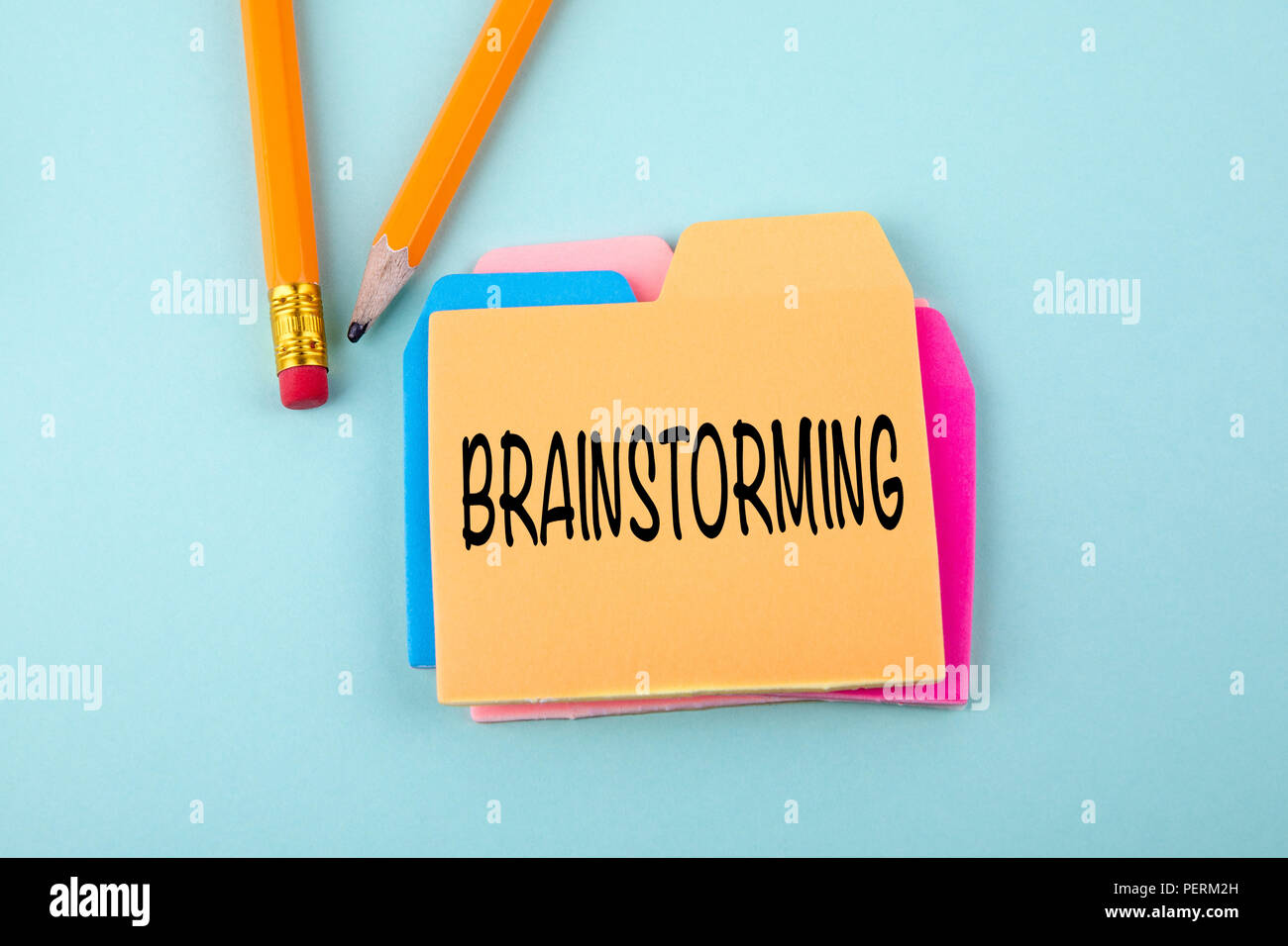 Brainstorming Business Concept Stock Photo - Alamy