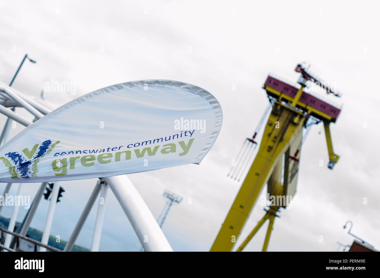 Sam Thompson Bridge Connswater Community Greenway Victoria Park Shorts ...