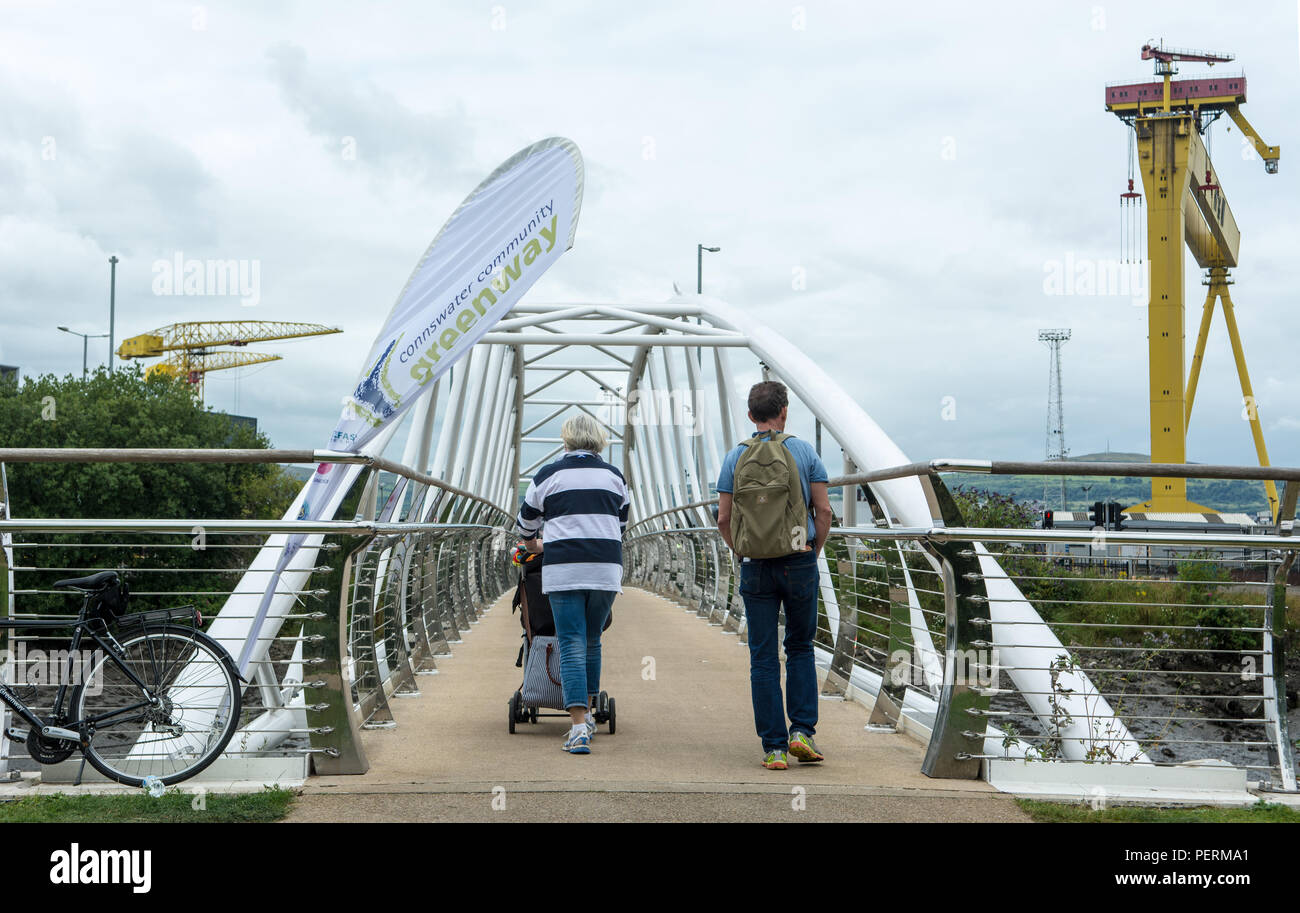 Sam Thompson Bridge Connswater Community Greenway Victoria Park Shorts ...