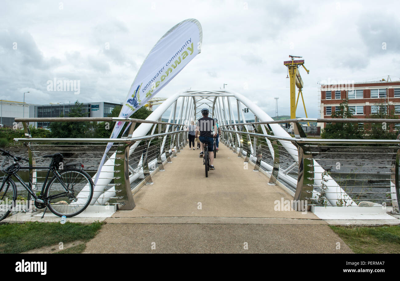 Sam Thompson Bridge Connswater Community Greenway Victoria Park Shorts ...