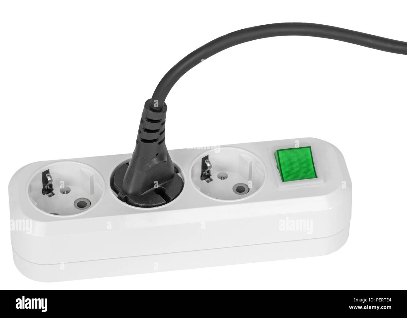 White electric splitter with green switching for for simultaneous ...