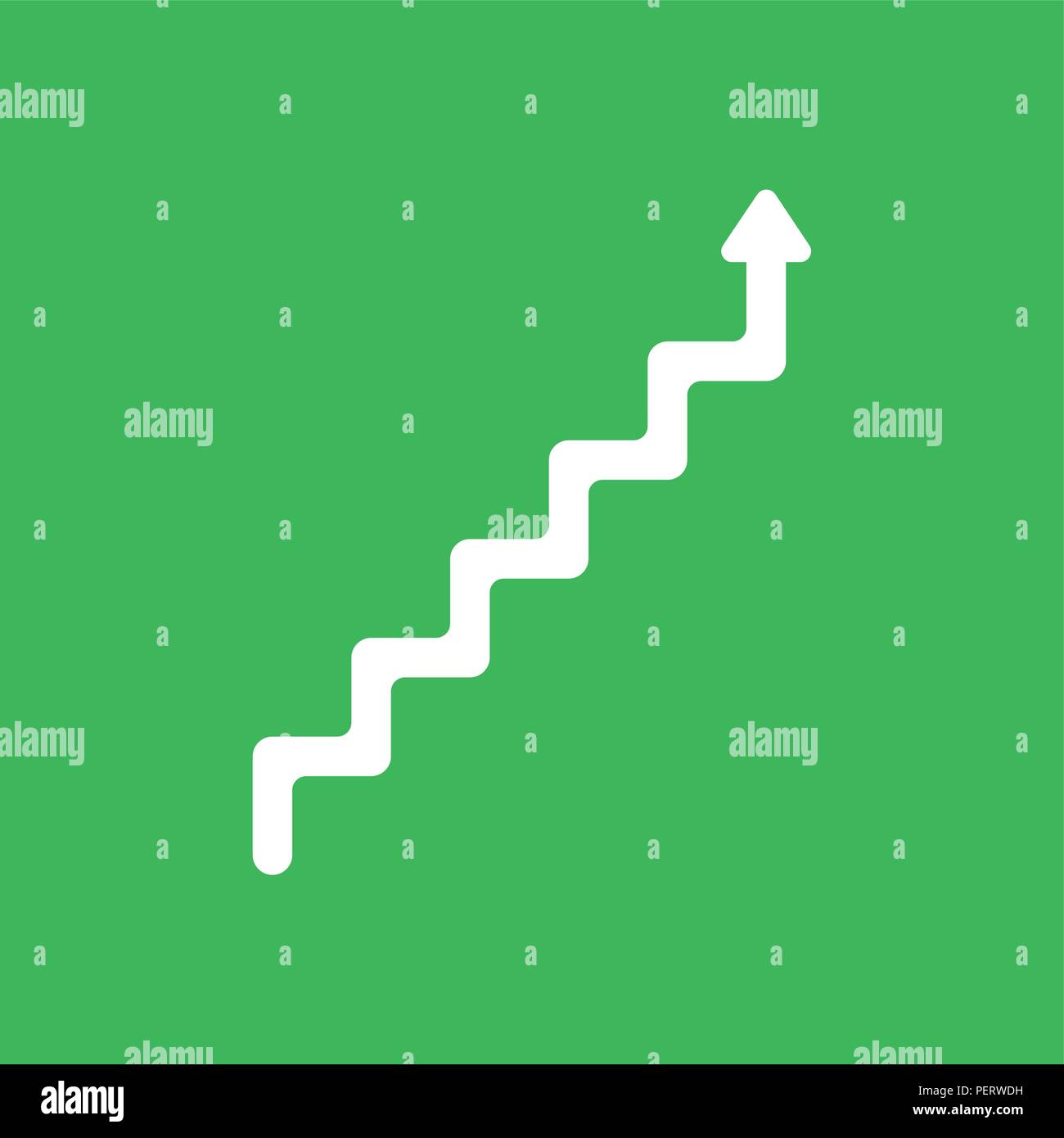 Entrepreneur growth arrow step vector hi-res stock photography and ...