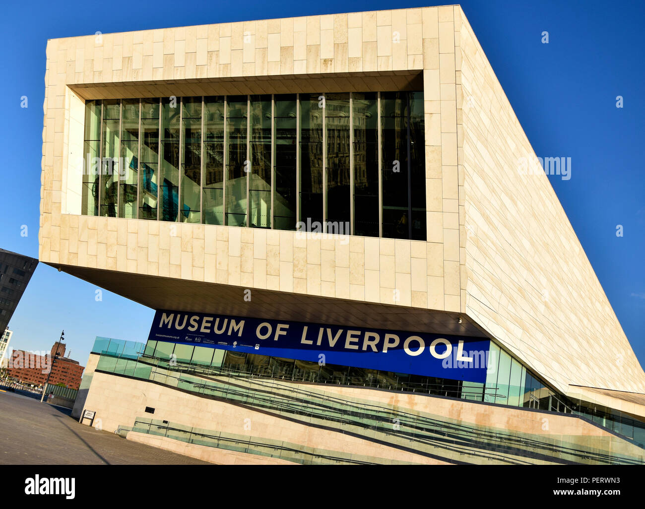 Exterior of Museum of Liverpool UK Stock Photo - Alamy