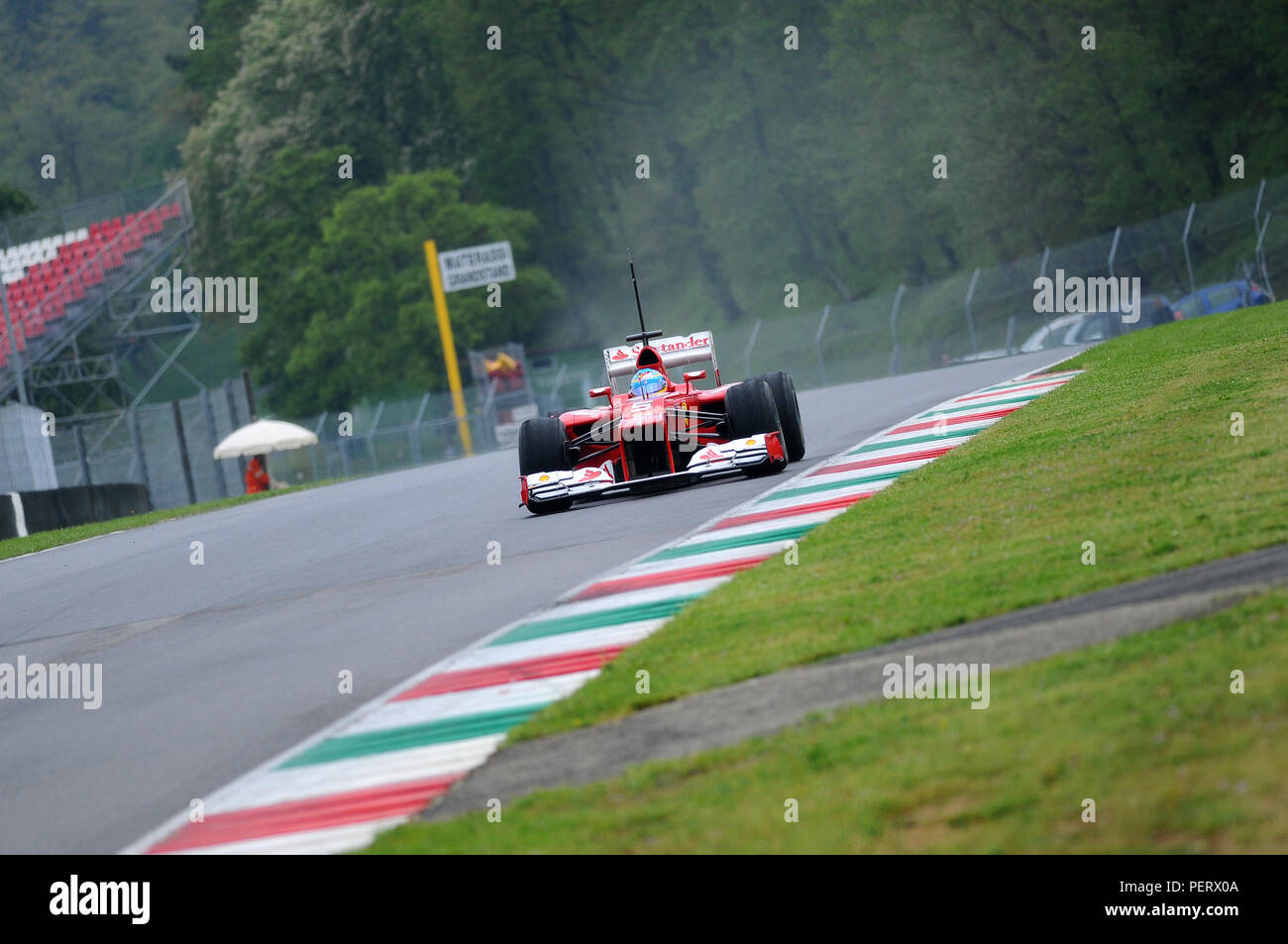 MUGELLO, ITALY 2012: Fernando Alonso of Ferrari F1 team racing at ...