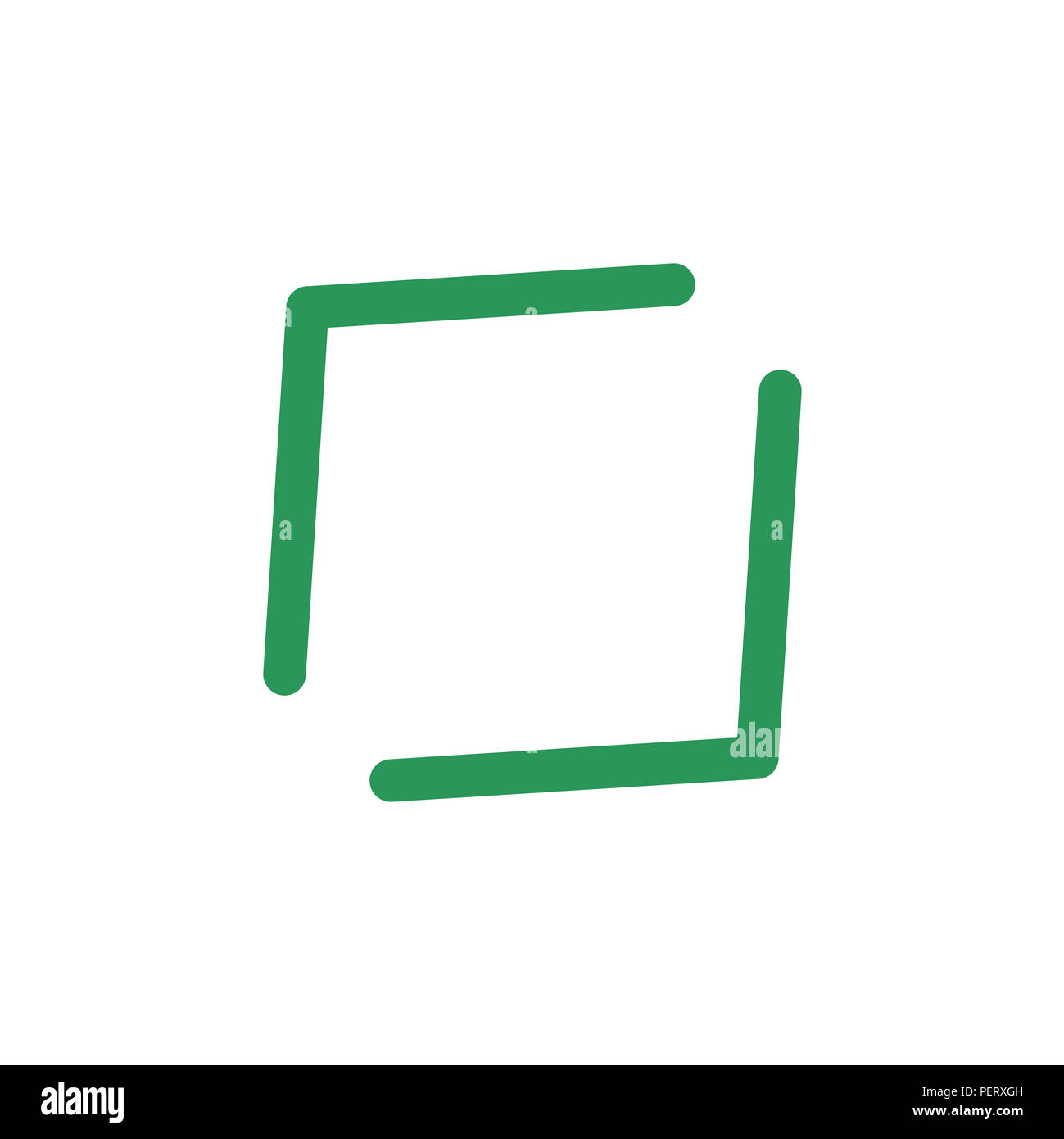 Pointer, arrow in modern flat style. Arrow button isolated on white background. Symbol for web ...