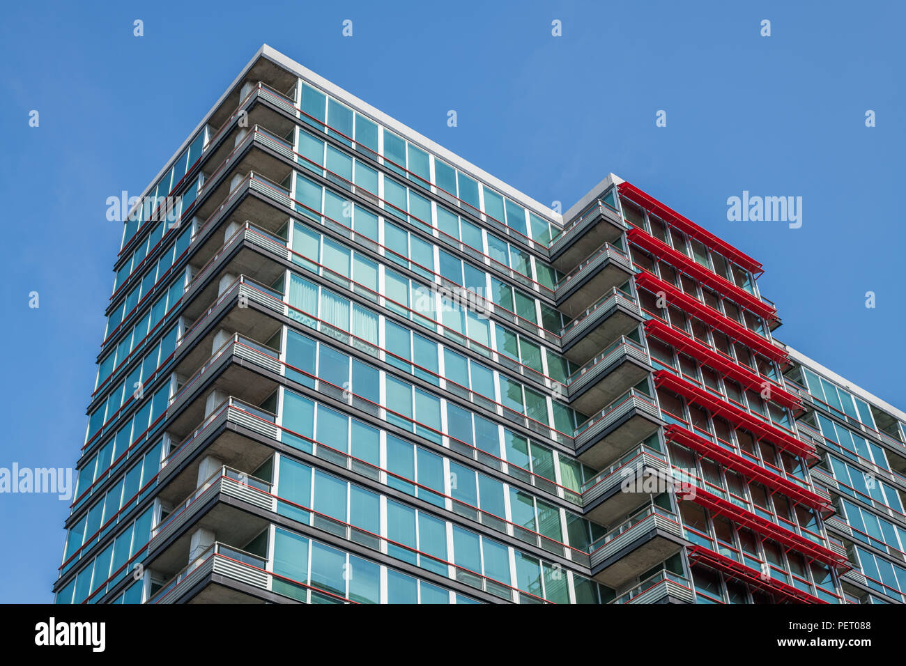 Optima Horizons in Evanston designed by David Hovey Stock Photo - Alamy