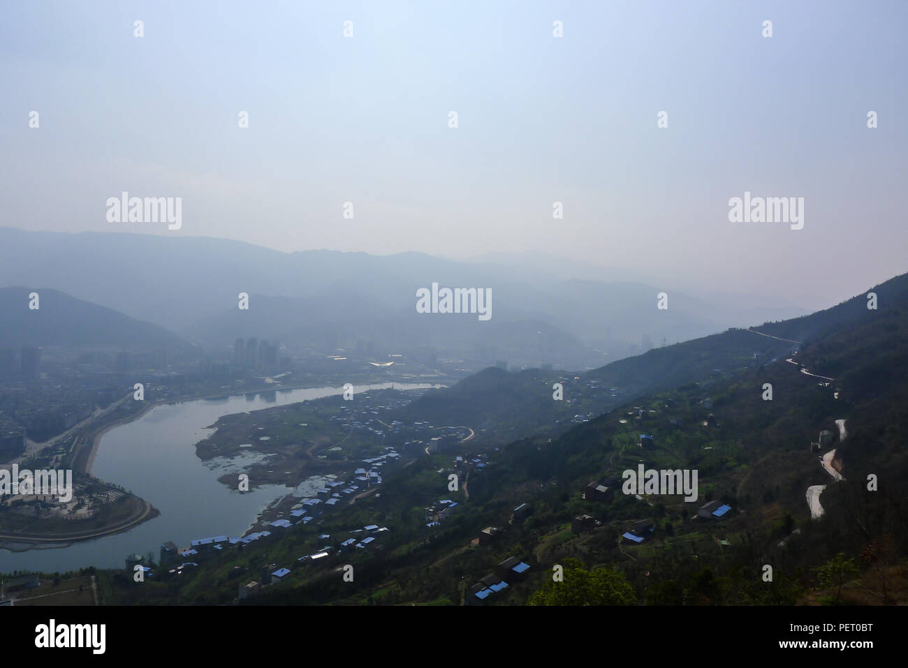 Chinese Agriculture Farm Field and Landscapes Stock Photo - Alamy