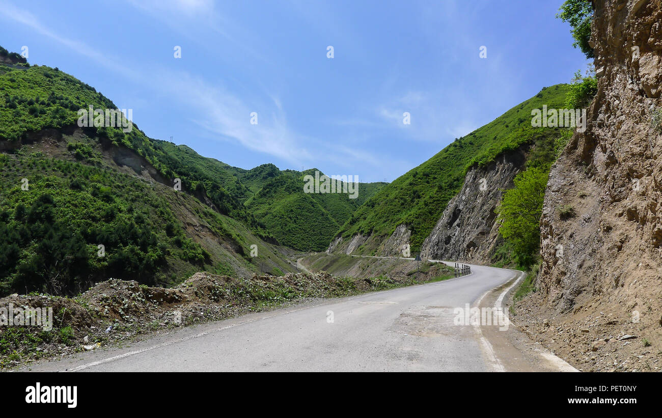Road in the Mountain Area Stock Photo - Alamy