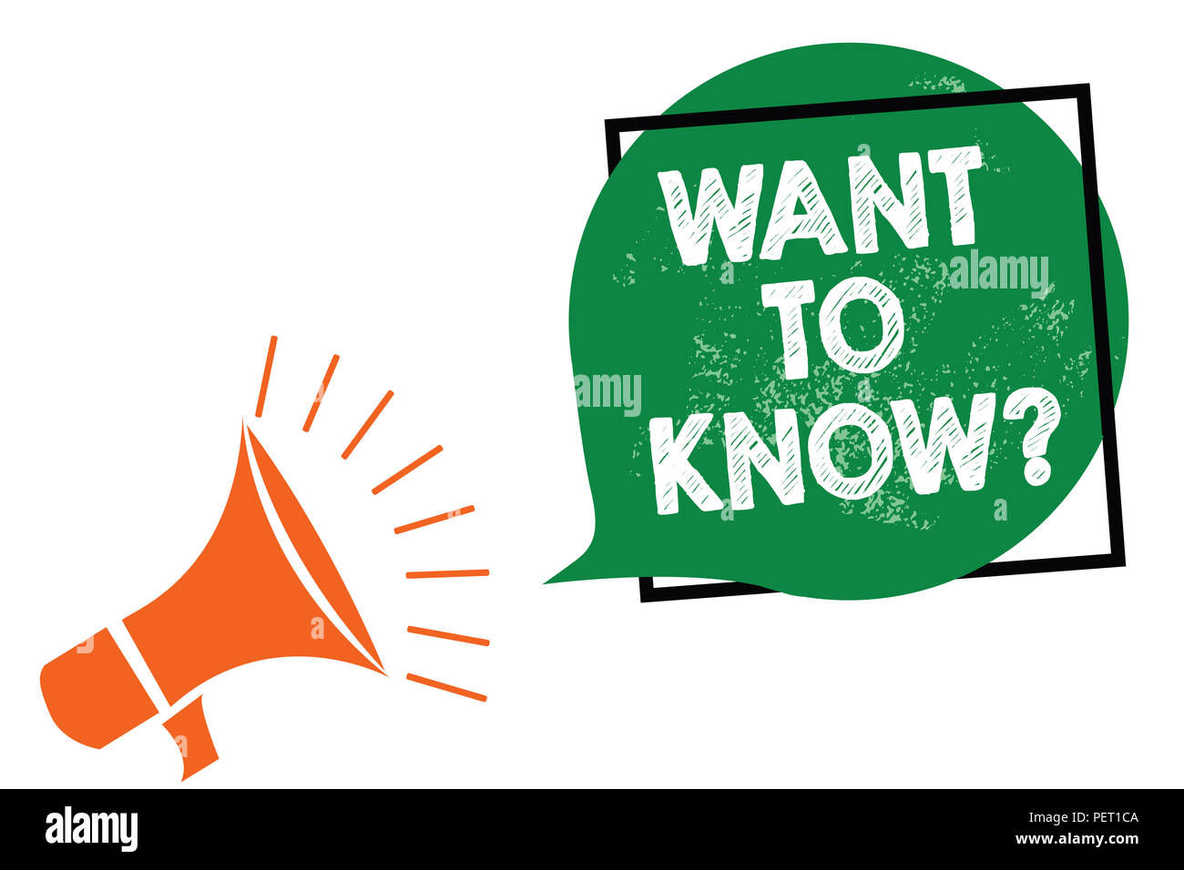 Word writing text Want To Know question. Business concept for Request ...