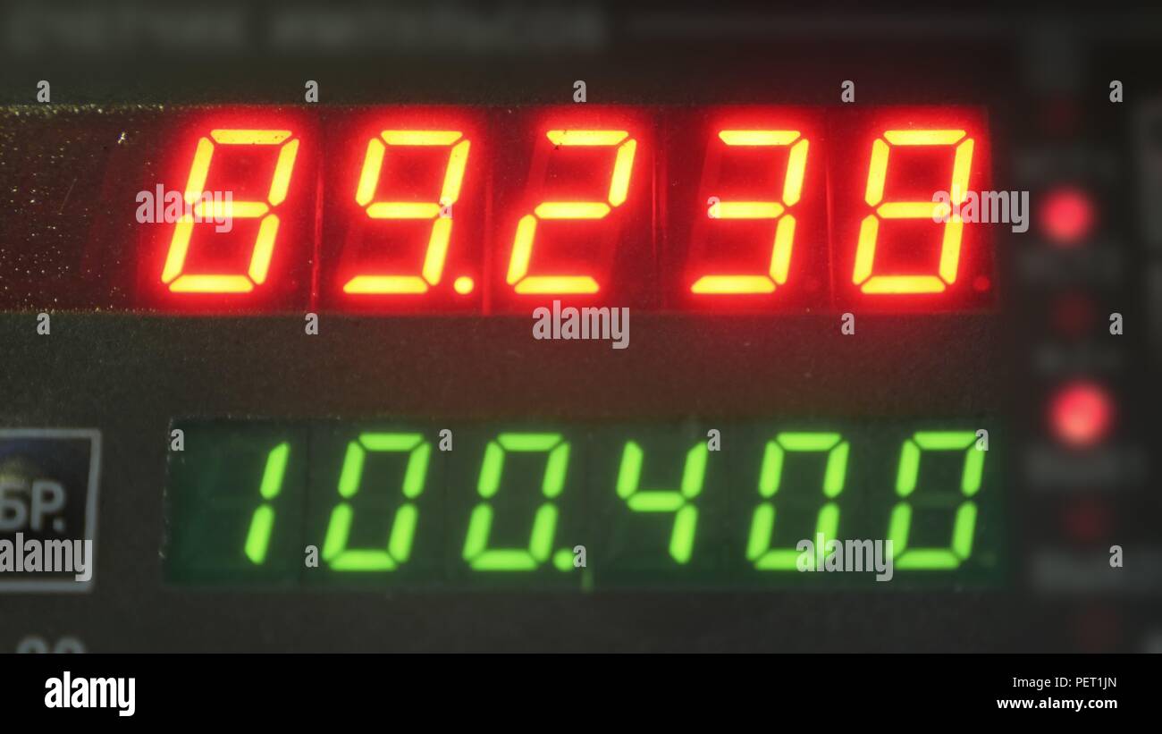 Electronic digital dial meter counter pipe. Manufacture of plastic ...