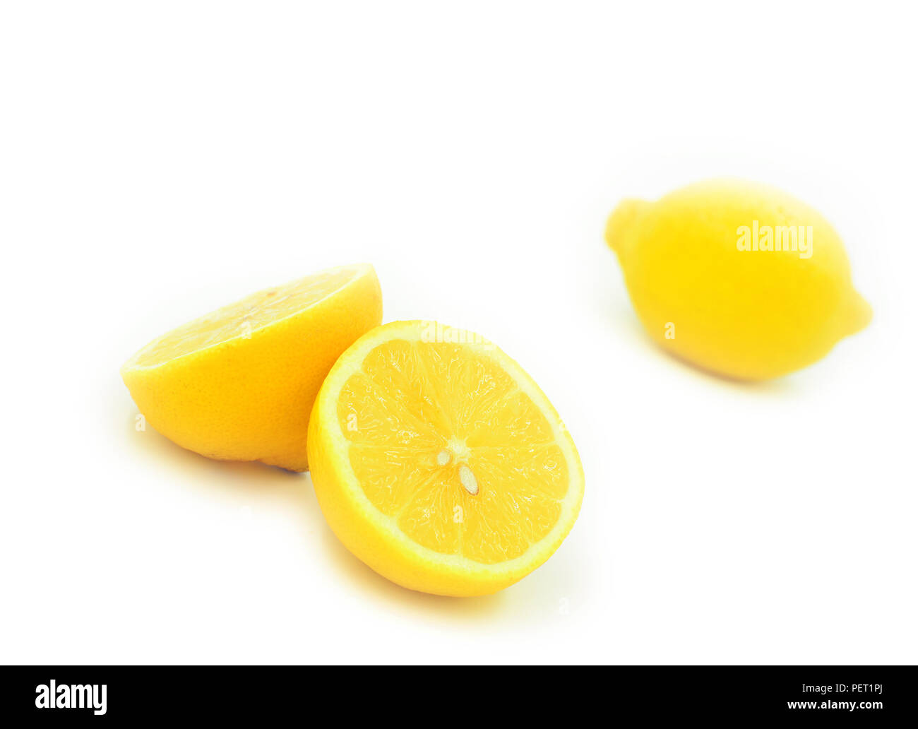 still life with cut lemon Stock Photo - Alamy