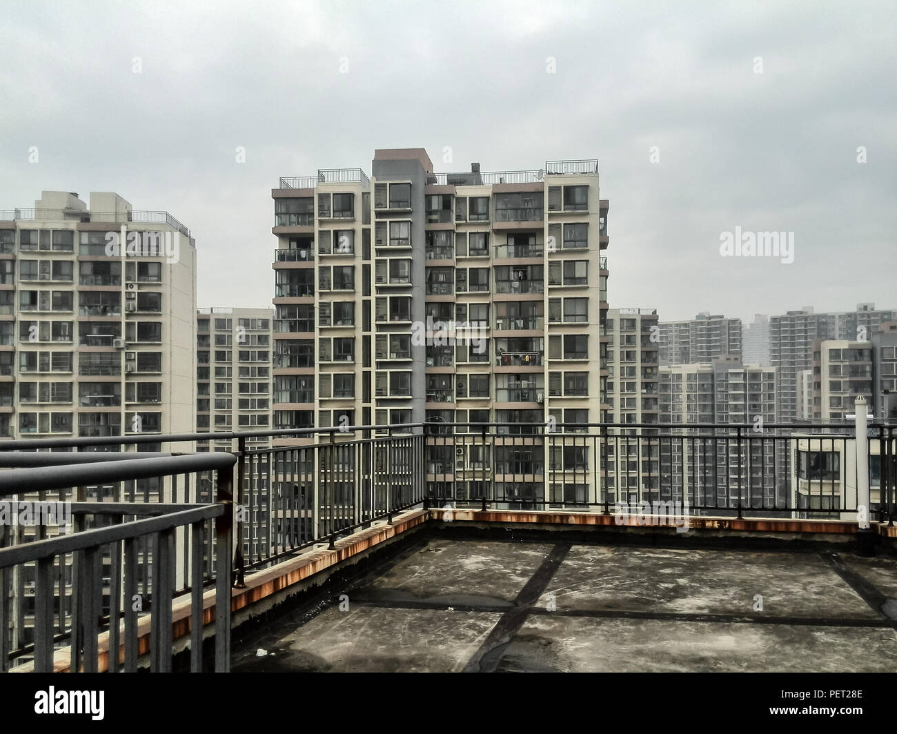 Chinese Modern Apartment Stock Photo - Alamy