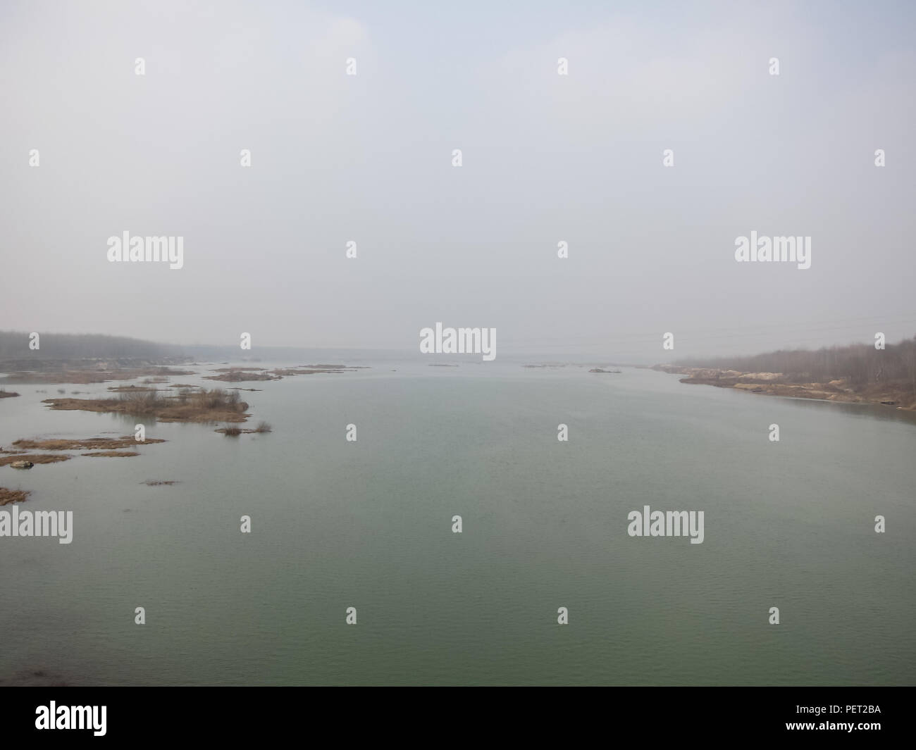 Beautiful River Scene Stock Photo - Alamy